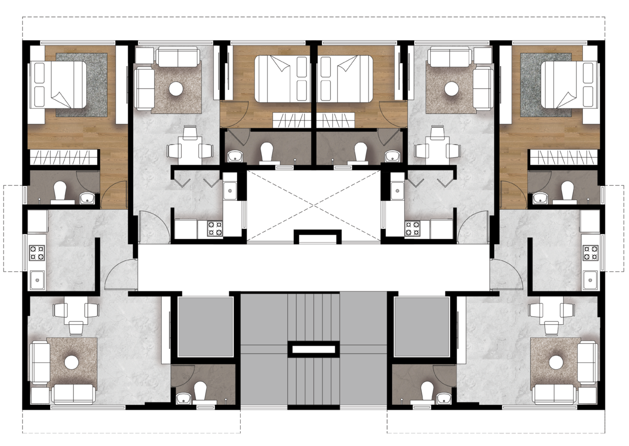 Universal Cubical E wing | Pagarani Universal